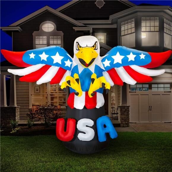 Holiday | 4th Of July Inflatable 6ft Usa Eagle Patriotic Fourth Of July ...